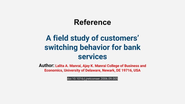 Banking case study | PPTX