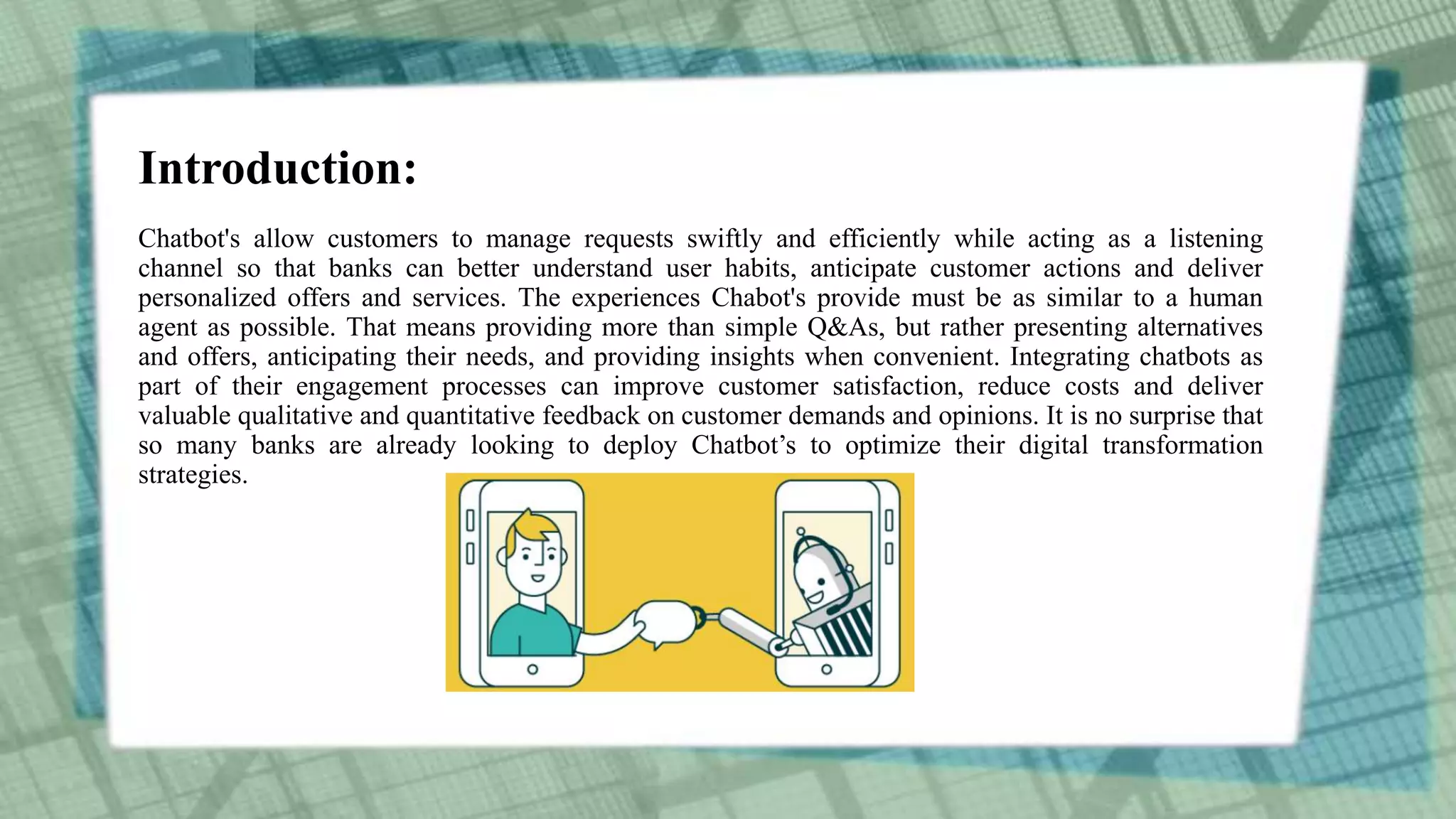 Banking Chatbot | PPTX