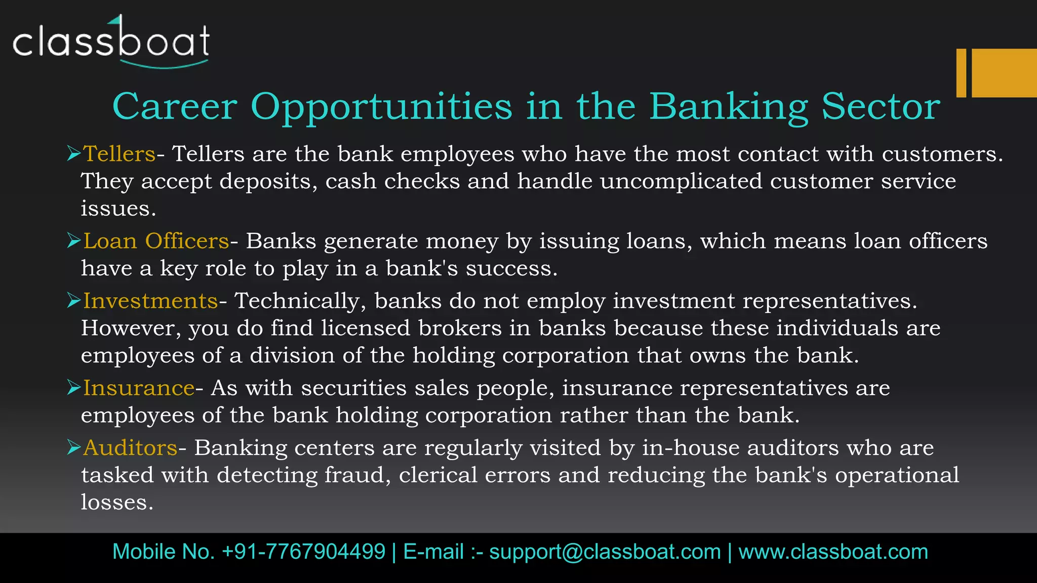 Banking classes in pune | PPT