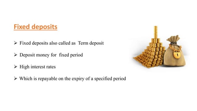 Banking deposits | PPT