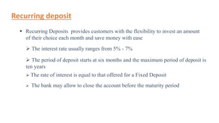 Banking deposits | PPT