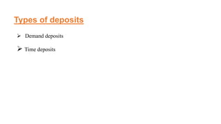 Banking deposits | PPT