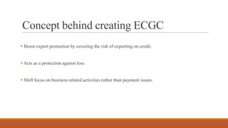 Ecgc Overview | PPT