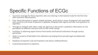 Ecgc Overview | PPT