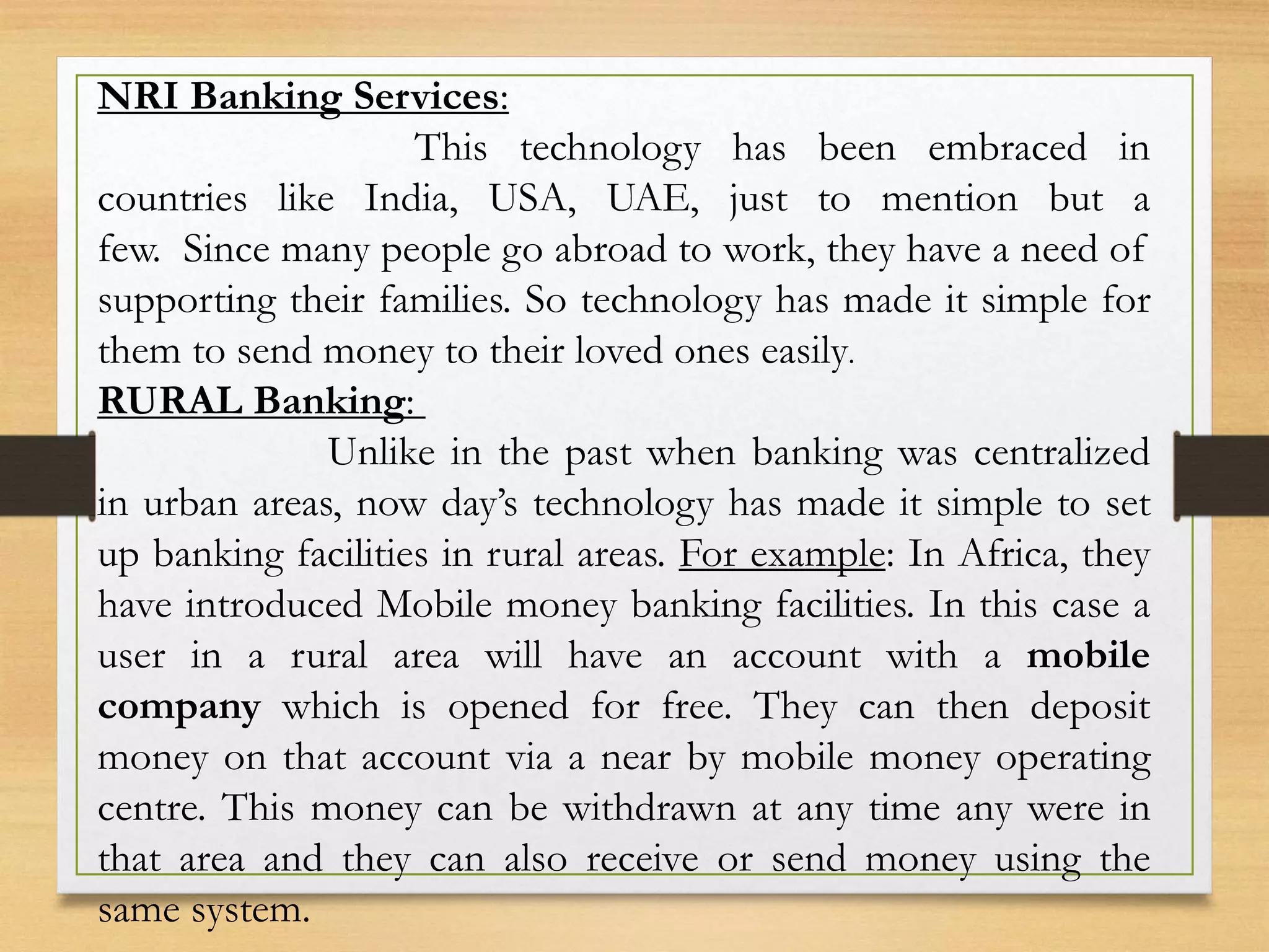 Introduction To Banking Operations | PPTX | Business Banking & Finance | Business