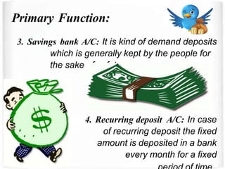 Major functions performed by all the banks | PPT
