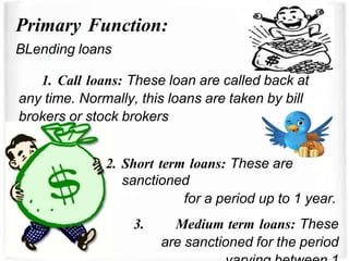 Major functions performed by all the banks | PPT
