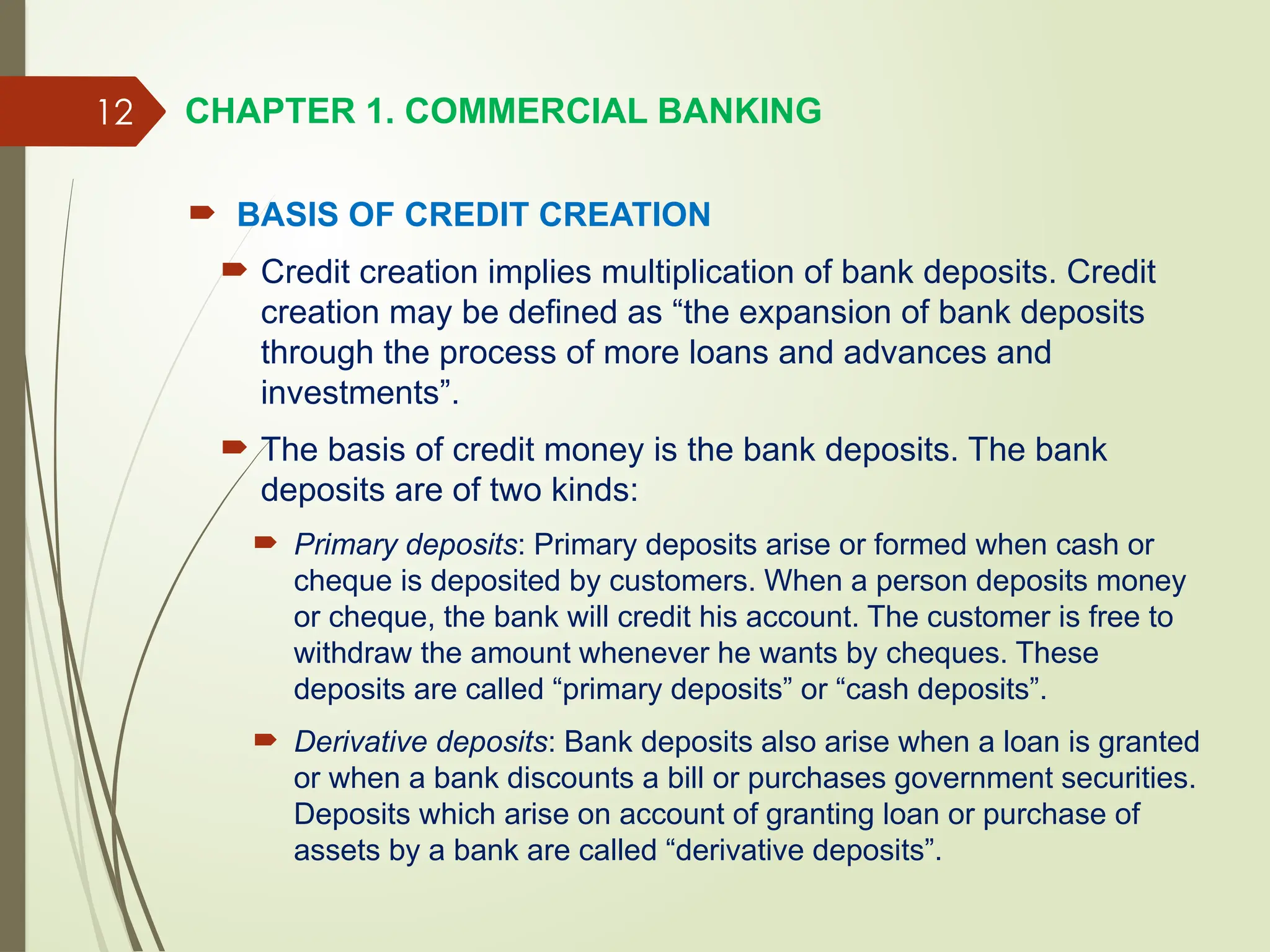 CHAPTER 1. THE COMMERCIAL BANKING IN INDIA | PPTX