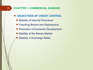 CHAPTER 1. THE COMMERCIAL BANKING IN INDIA | PPTX