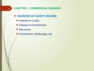 CHAPTER 1. THE COMMERCIAL BANKING IN INDIA | PPTX