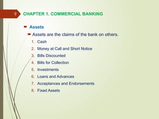 CHAPTER 1. THE COMMERCIAL BANKING IN INDIA | PPTX