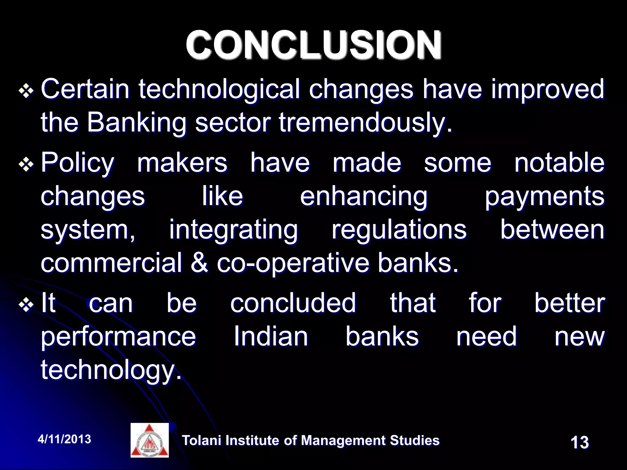 Banking Industry and Information Technology | PPTX