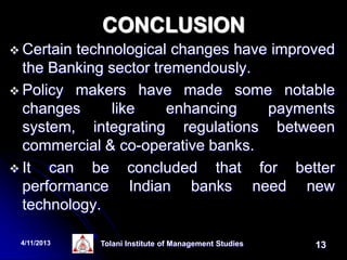 Banking Industry and Information Technology | PPTX