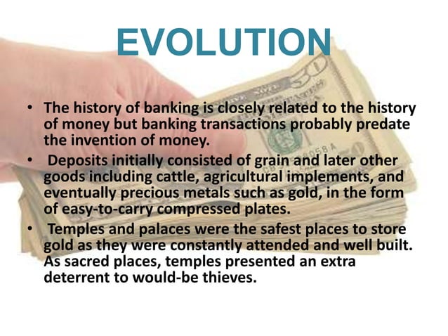 Banking industry evolution | PPTX
