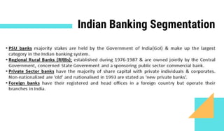 Banking industry of india analysis - PDF | PPT