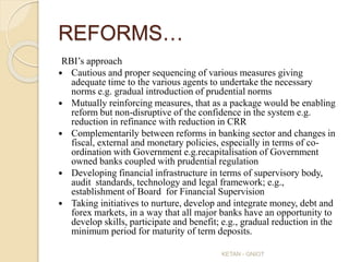 Banking industry reforms in india | PPTX