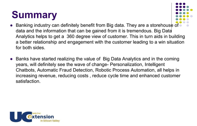 Big Data: Banking Industry Use Case | PPTX | Cloud Computing | Internet