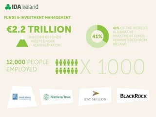Financial Services Industry in Ireland Infographic Presentation | PPT