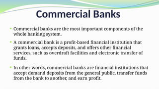 Banking in India and Commercial banks.pptx