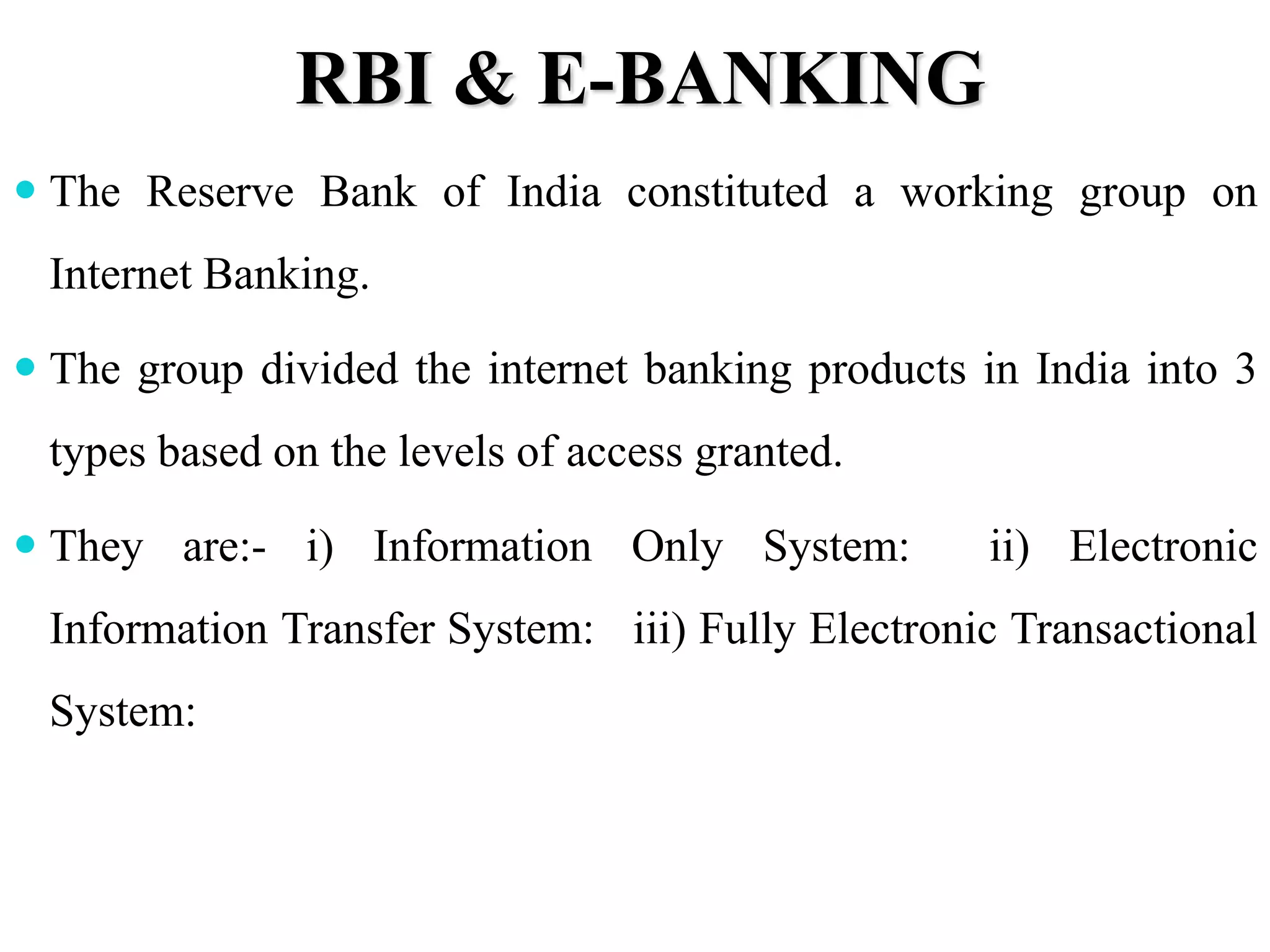 Innovations in Banking - Recent Developments | PPTX