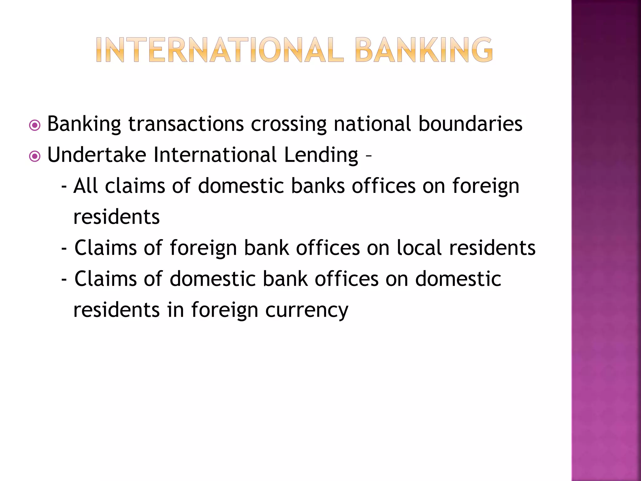 Eft,rtgs,international banking,exchange rate | PPT