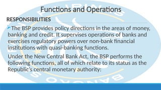 banking in the philippines Bangko Sentral ng Pilipinas (BSP), which ...