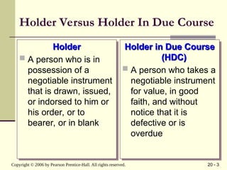 BANKING LAW HOLDER INDUE COURSE AND LIABILITY (1).ppt
