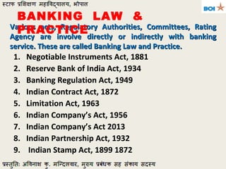 Banking law & practice | PPT