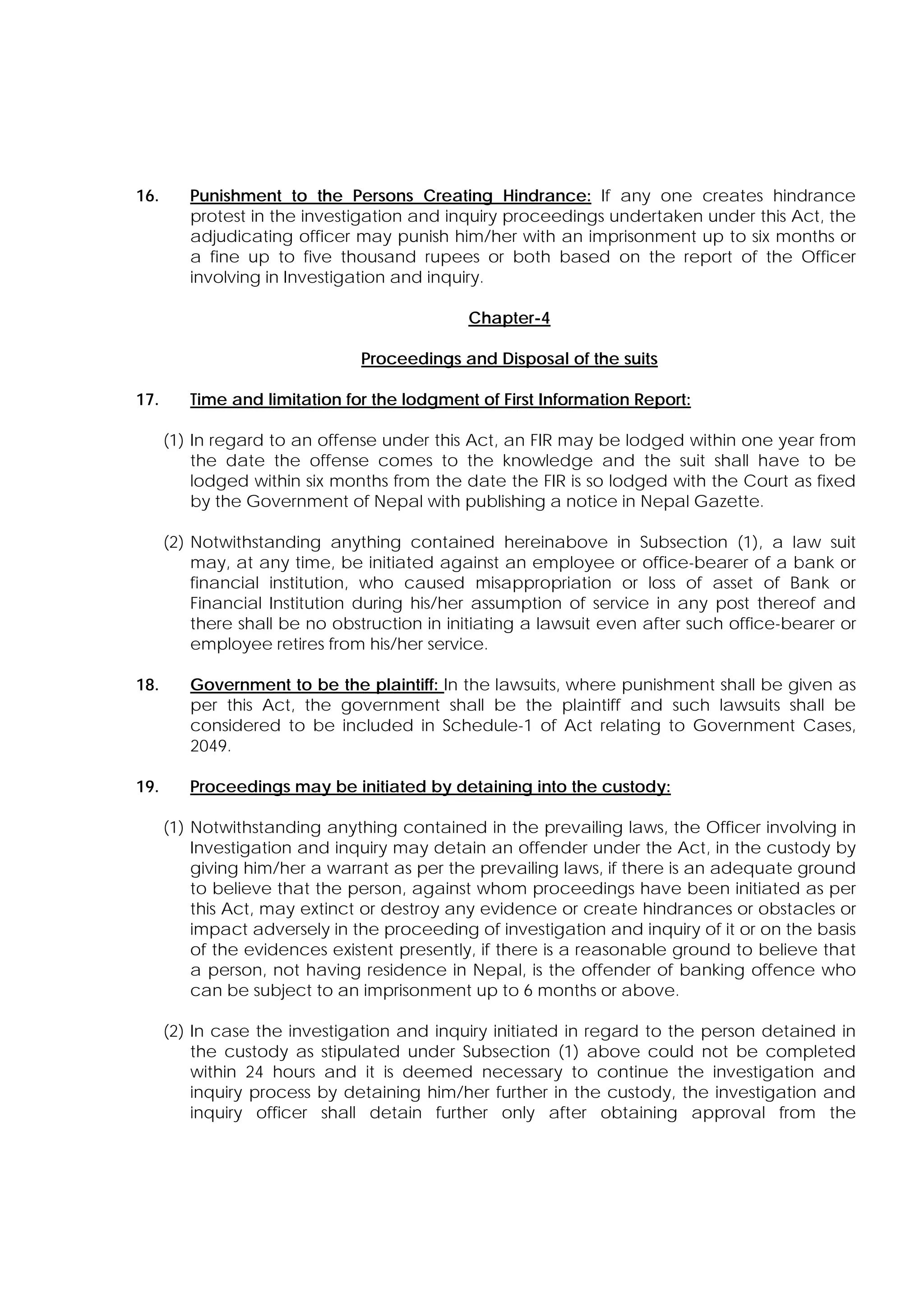 Banking offence and punishment act | PDF