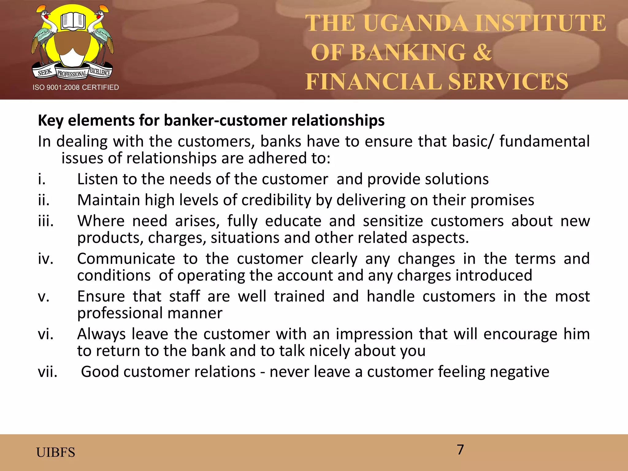 Banking operations unit1 | PPTX