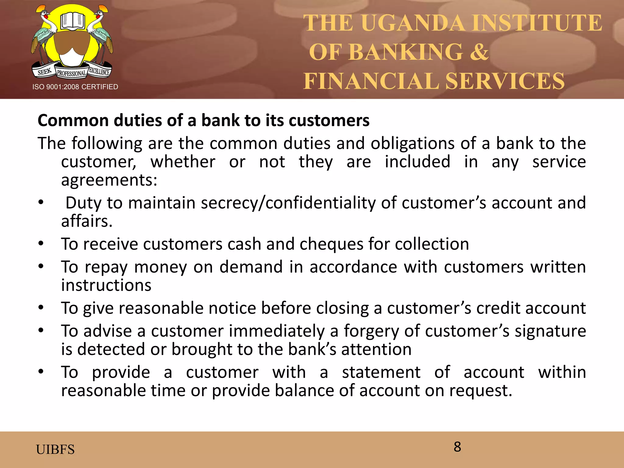 Banking operations unit1 | PPT