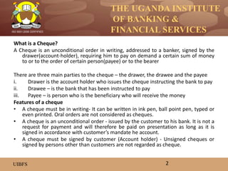 Banking operations unit5 | PPT