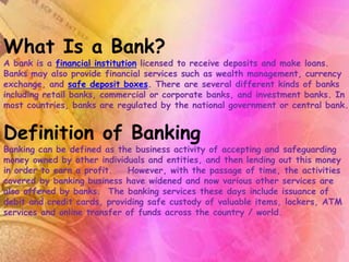 Banking Law and Practice - Part 3 | PPT