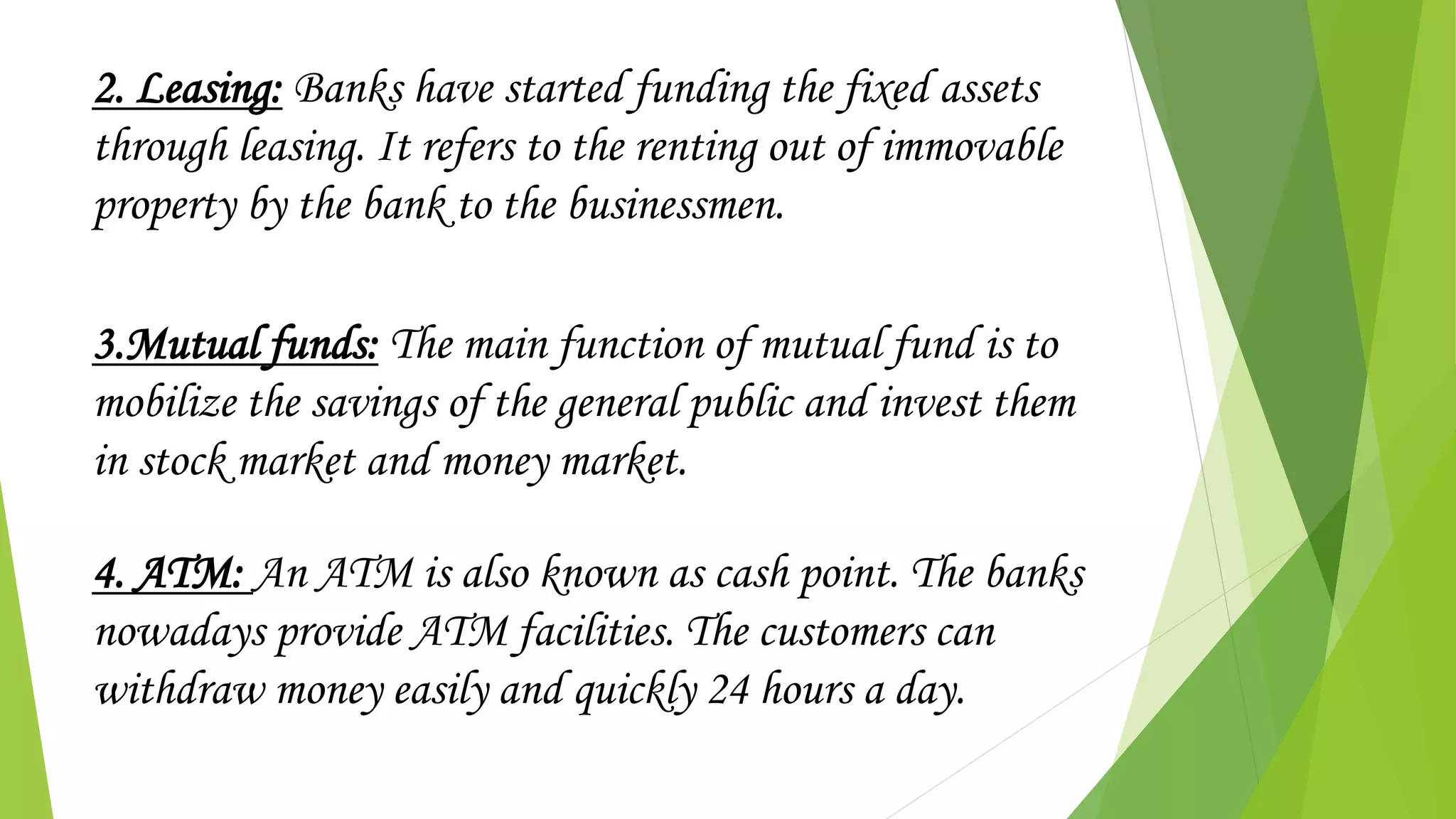 Functions of Bank | PPTX