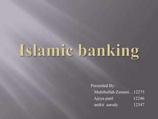 islamic Banking presentation | PPTX