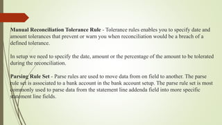 Banking Process in Oracle Fusion Bank ac | PPTX