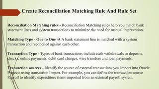 Banking Process in Oracle Fusion Bank ac | PPTX
