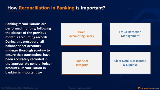 Reconciliation In Banking Industry Top 45 Types Of Reconciliation To Automate Using