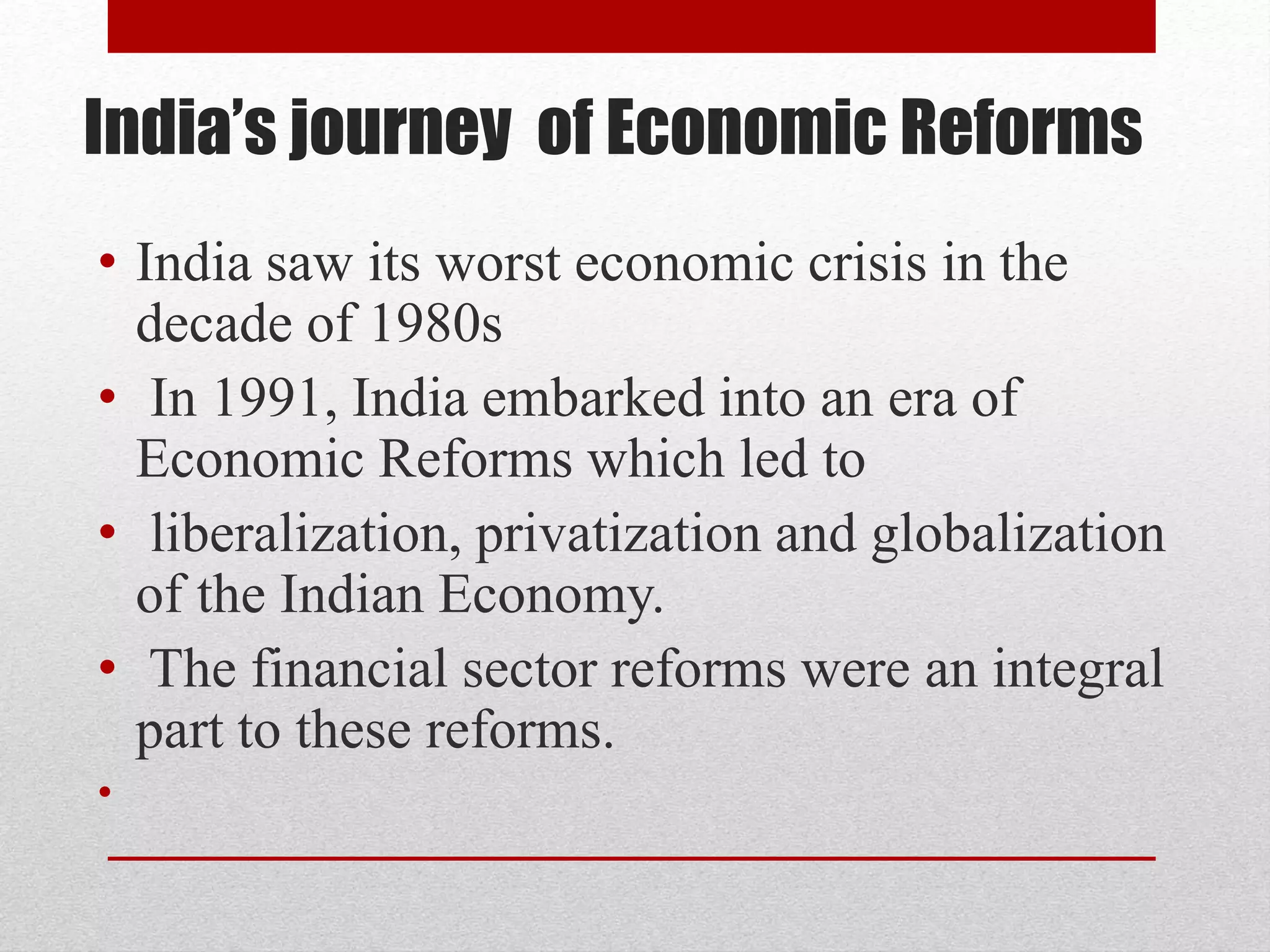 Banking reforms sd | PPT
