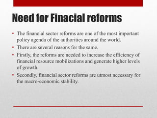 Banking reforms sd | PPT