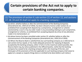 Banking regulation act. | PPTX