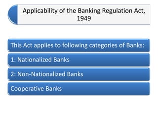 Banking regulation act. | PPTX