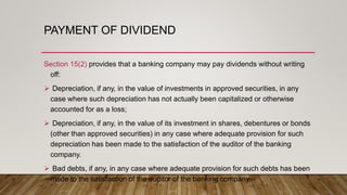 Banking Regulation Act, 1949 | PPTX