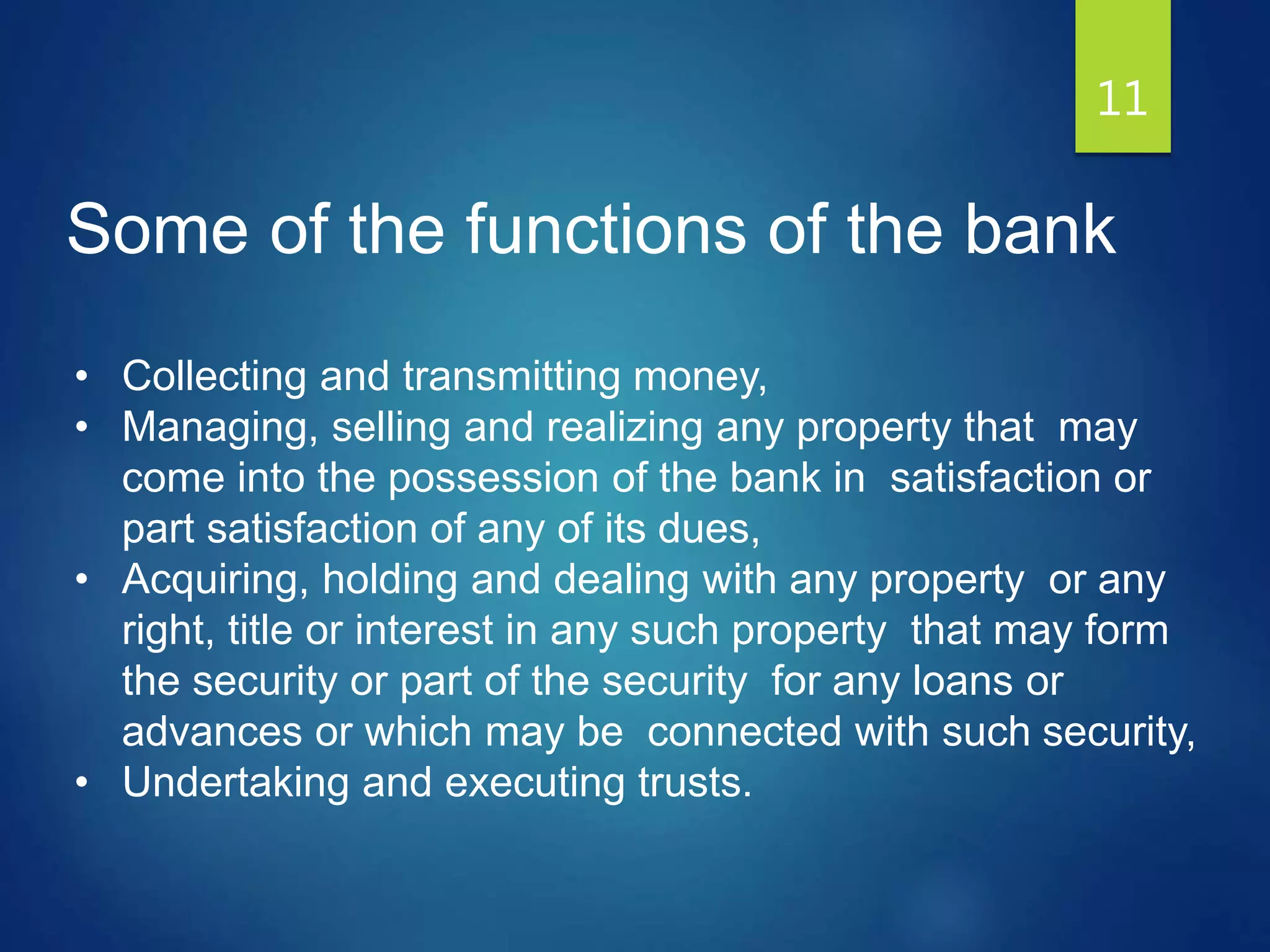 Banking regulation act,1949 | PPTX