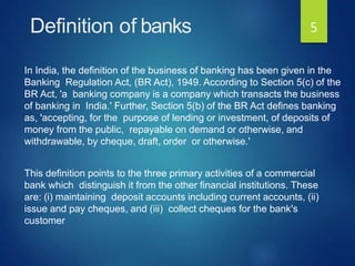 Banking regulation act,1949 | PPTX