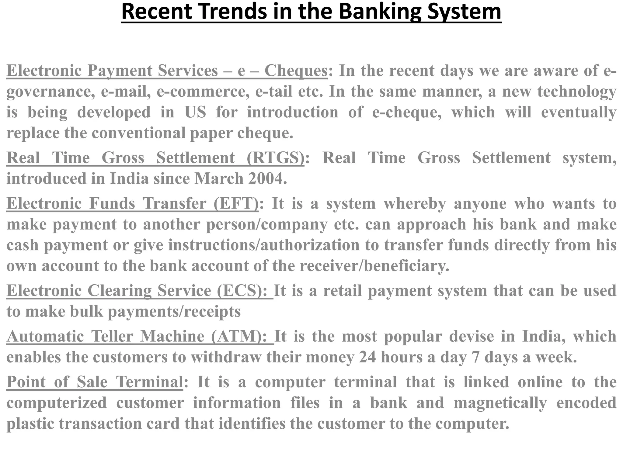 Banking sector in india a review | PPTX