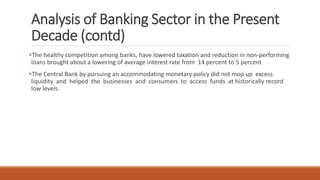 Banking sector of pakistan | PPTX