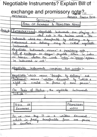 Banking Service Management | B com 5th sem | Hand written Notes | by ...