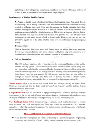 Banking services -review_notes | PDF