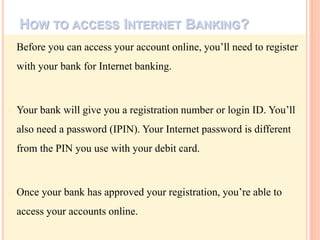 Banking services | PPTX